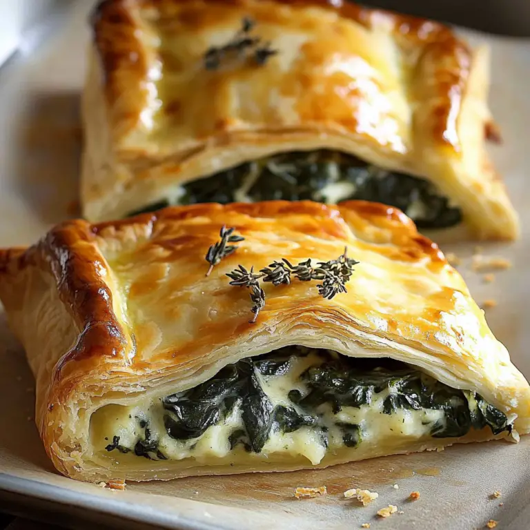 Spinach Stuffed Pie Recipe - Homechefrecipes
