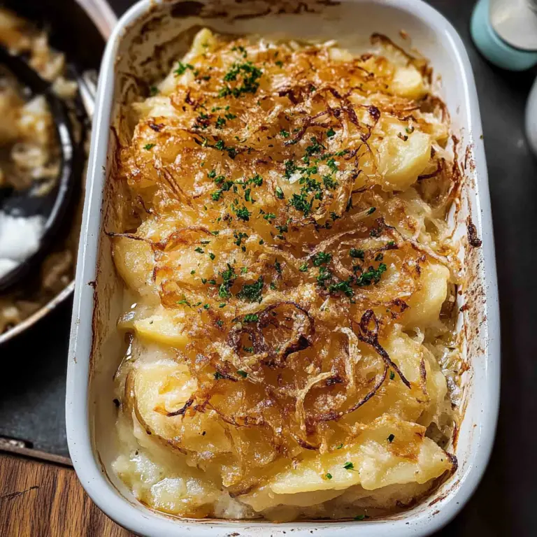 French Onion Funeral Potatoes - Homechefrecipes