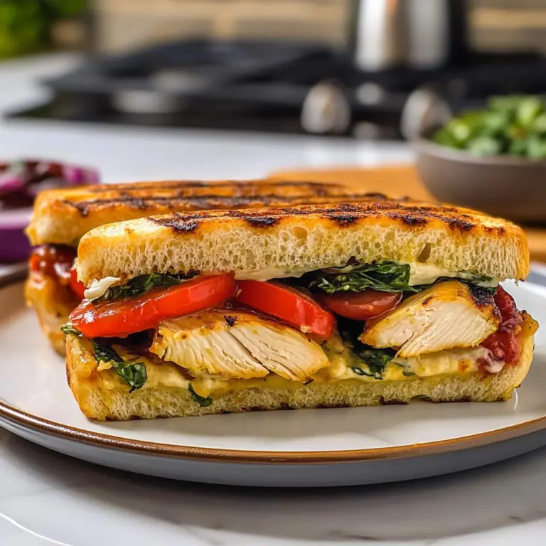 Italian Chicken Panini - Homechefrecipes