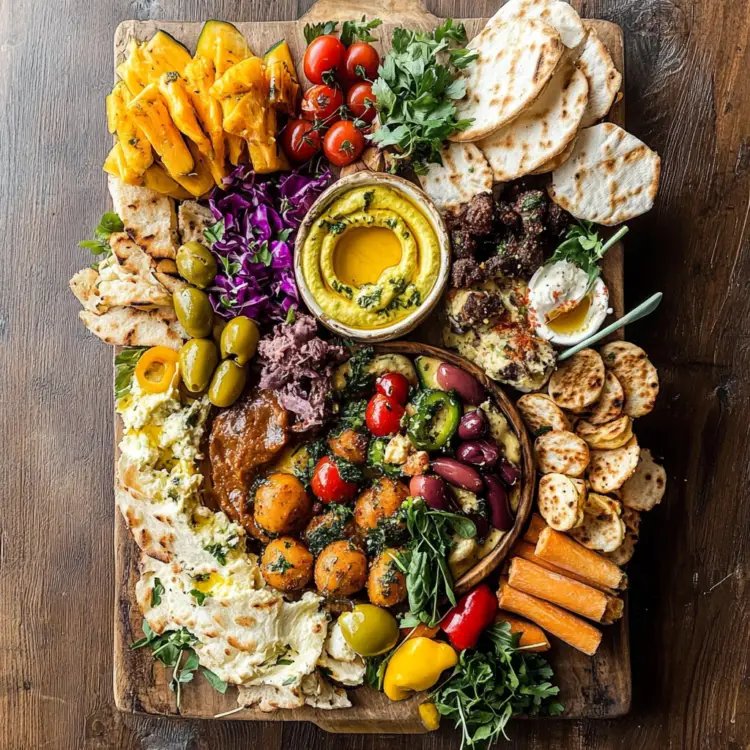 Mediterranean Mezze Platter - Homechefrecipes