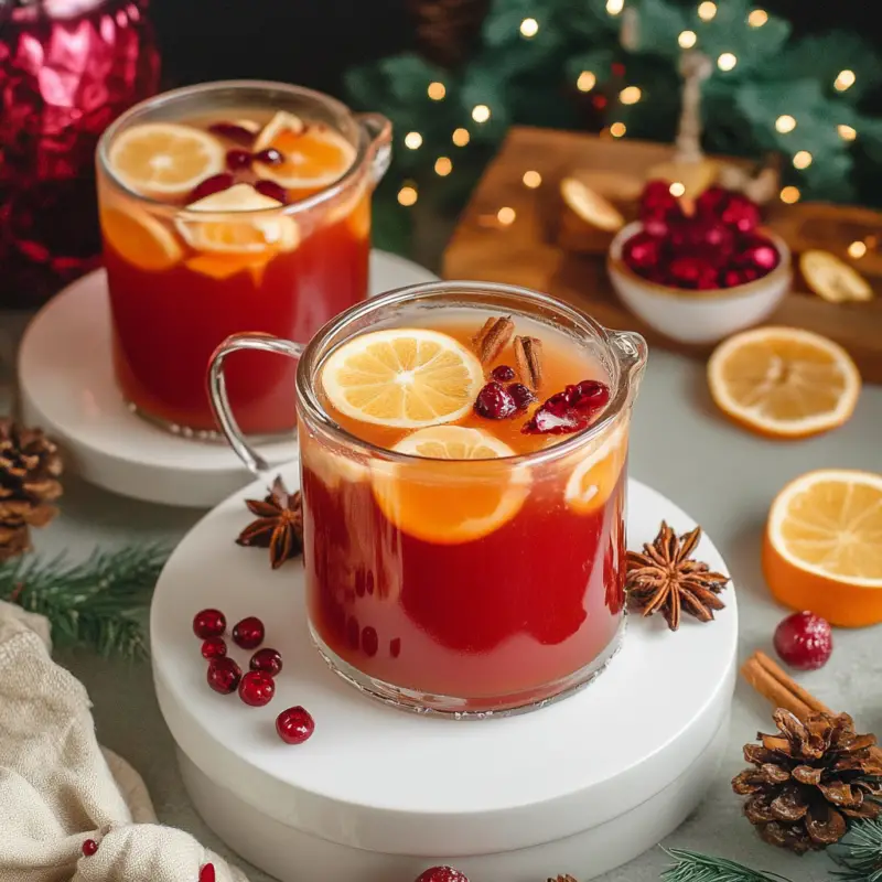Warm Christmas Punch: Incredible Holiday Drink Delight