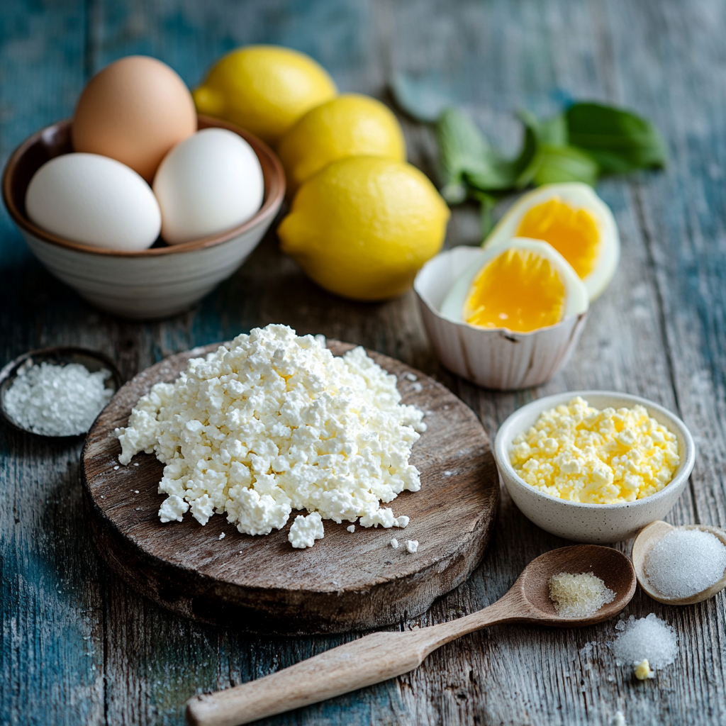 Amazing 4 Ingredient Lemon Cottage Cheese Cake Delight