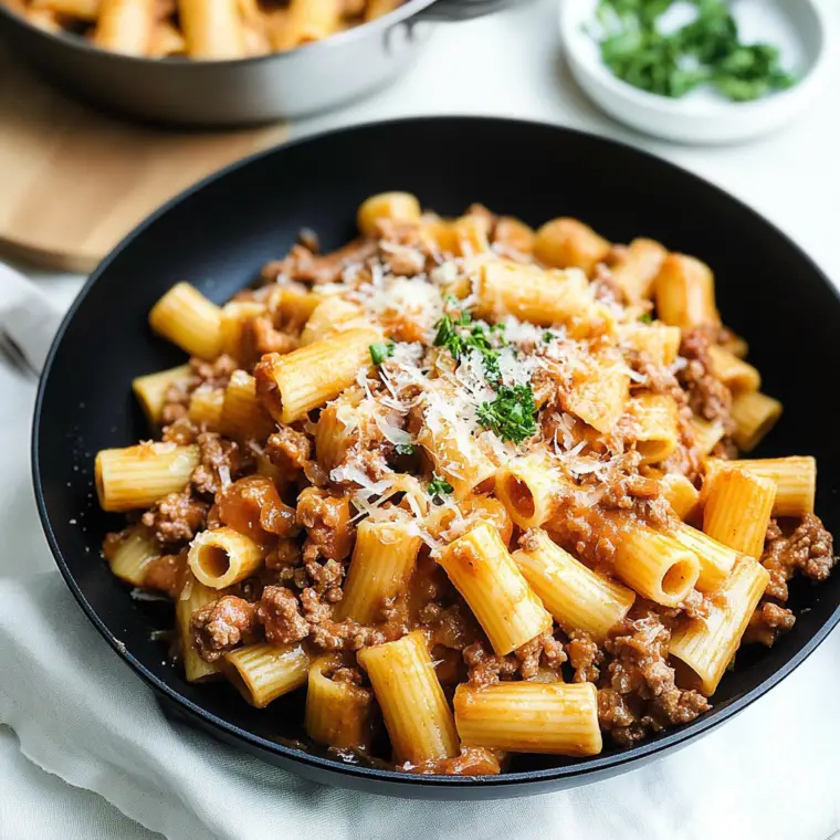 Cheesy Beef Pasta Skillet: A Deliciously Amazing Delight