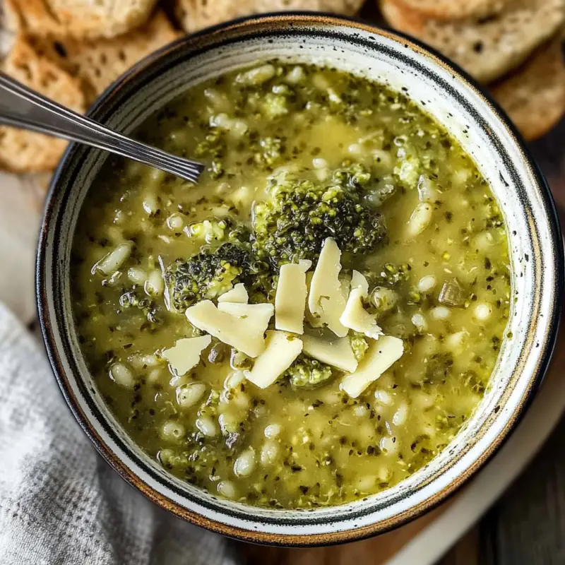 Amazing Garlic Italian Broccoli Soup for a Delicious Comfort