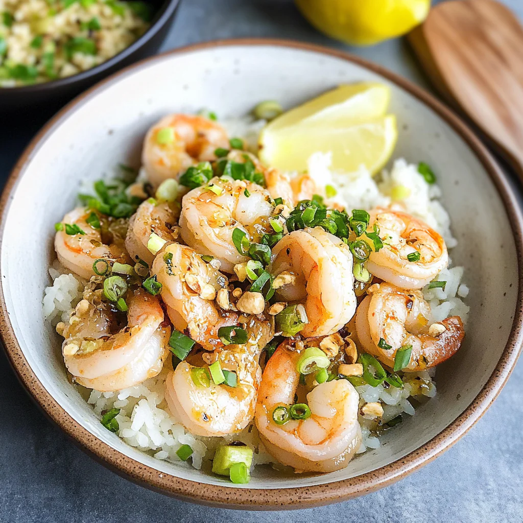 Amazing Lemon Shrimp Bowl for a Deliciously Fresh Meal