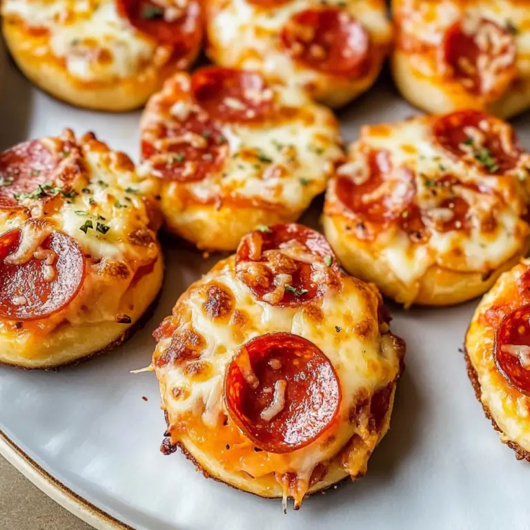 Amazing Pepperoni Pizza Bites for a Delicious Snack