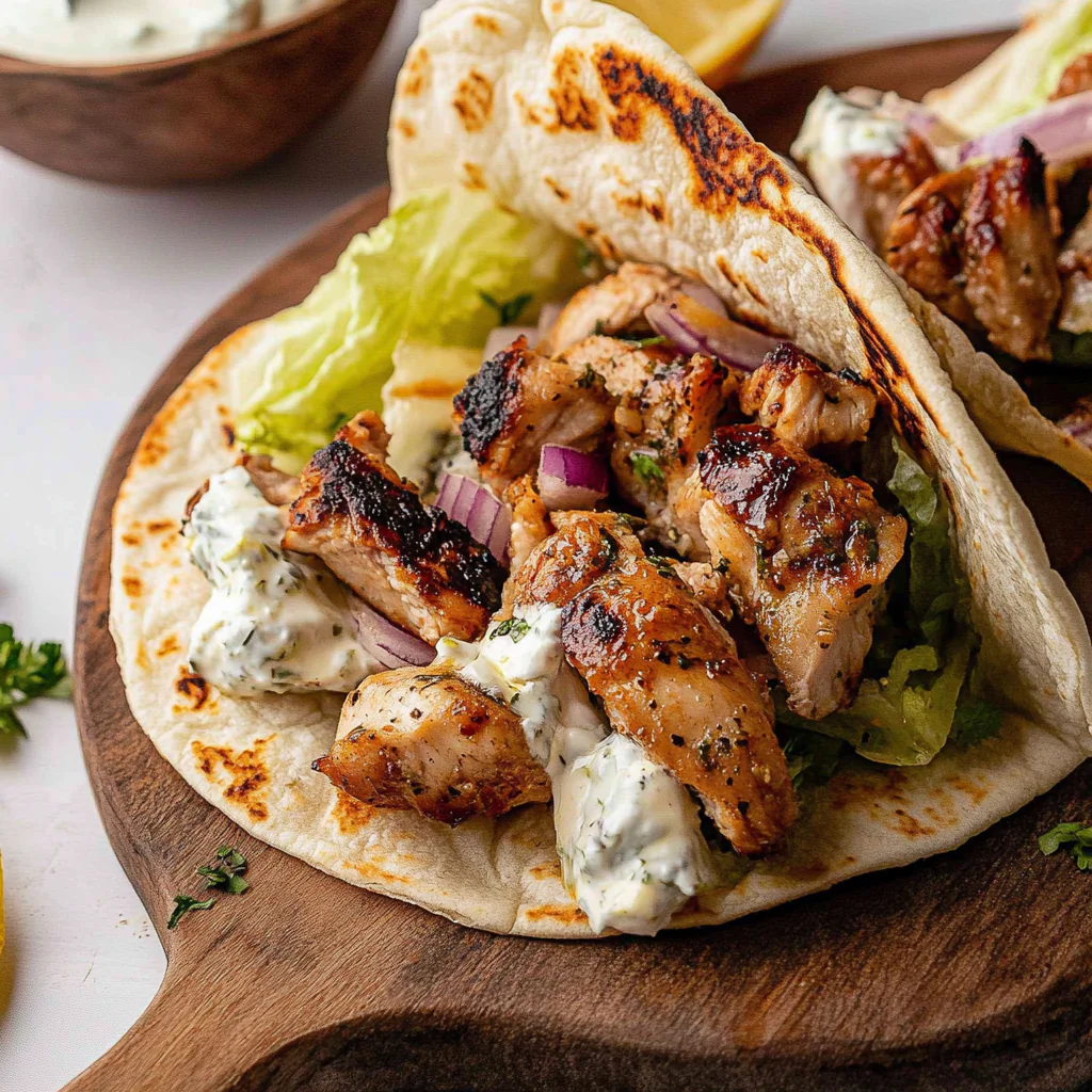 Amazing Sheet Pan Greek Chicken Gyros for Delicious Flavor