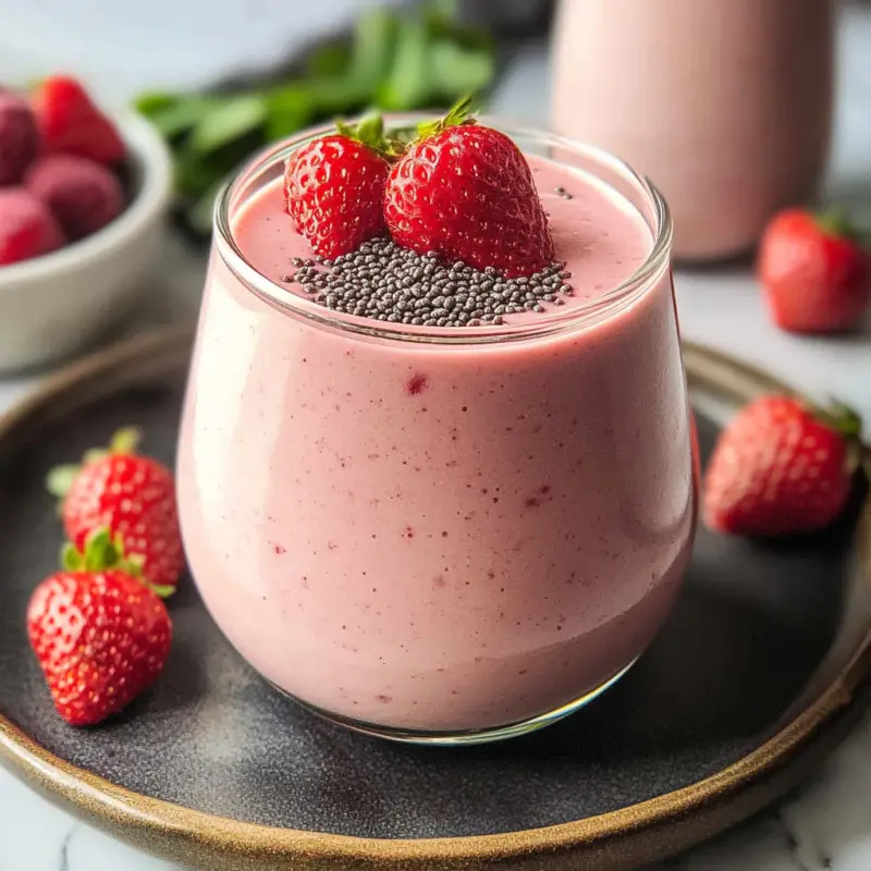 Incredible Strawberry Protein Smoothie for a Delicious Boost