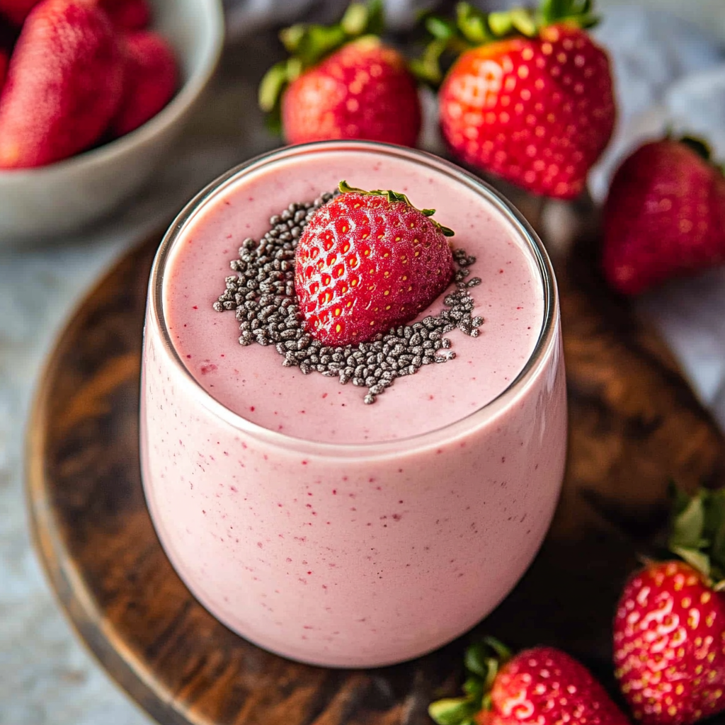 Incredible Strawberry Protein Smoothie for a Delicious Boost